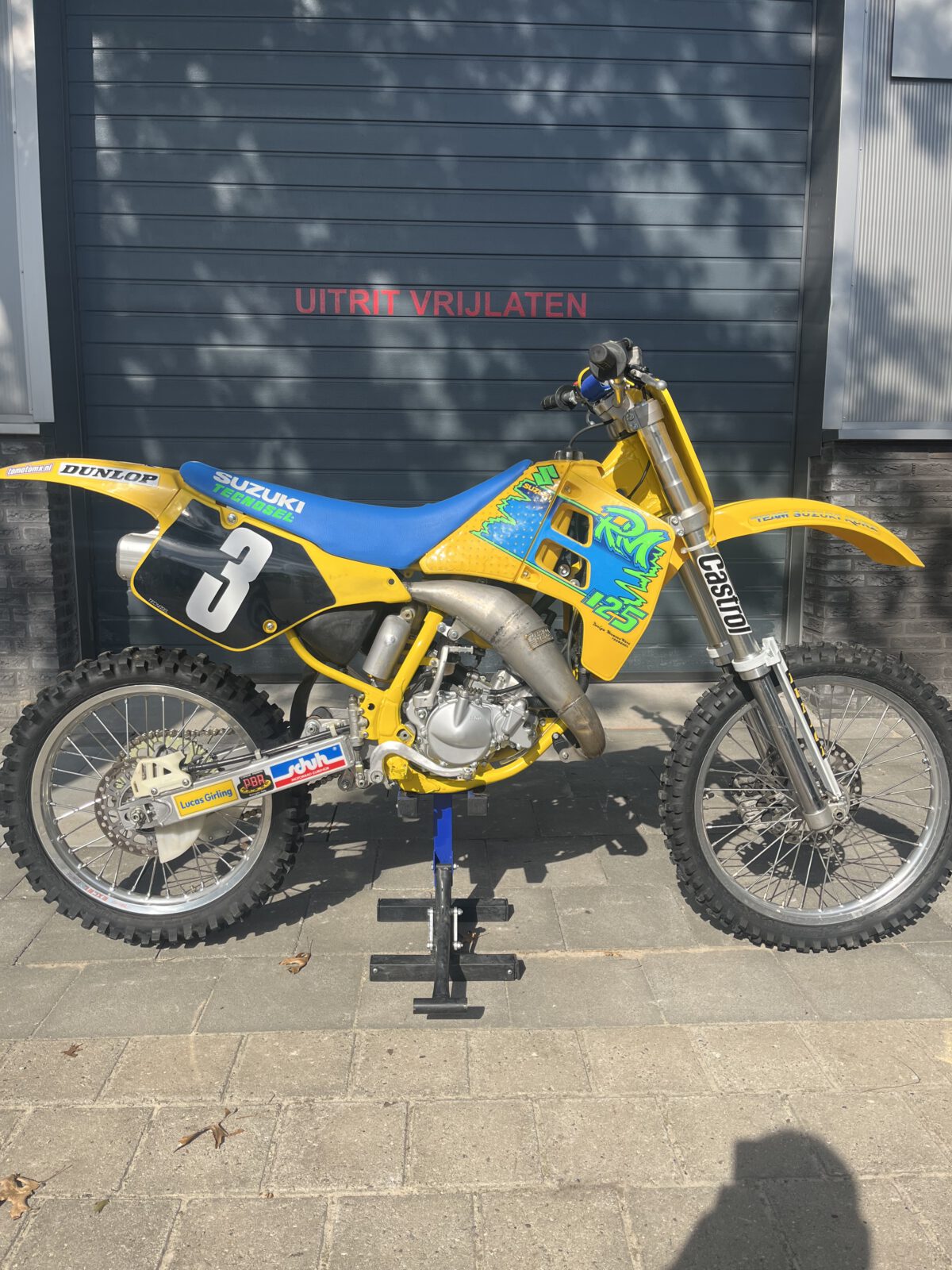 Suzuki rm 125 1991 ( Kurz Suzuki ) - TomotoMX Vintage MX Crossmotoren